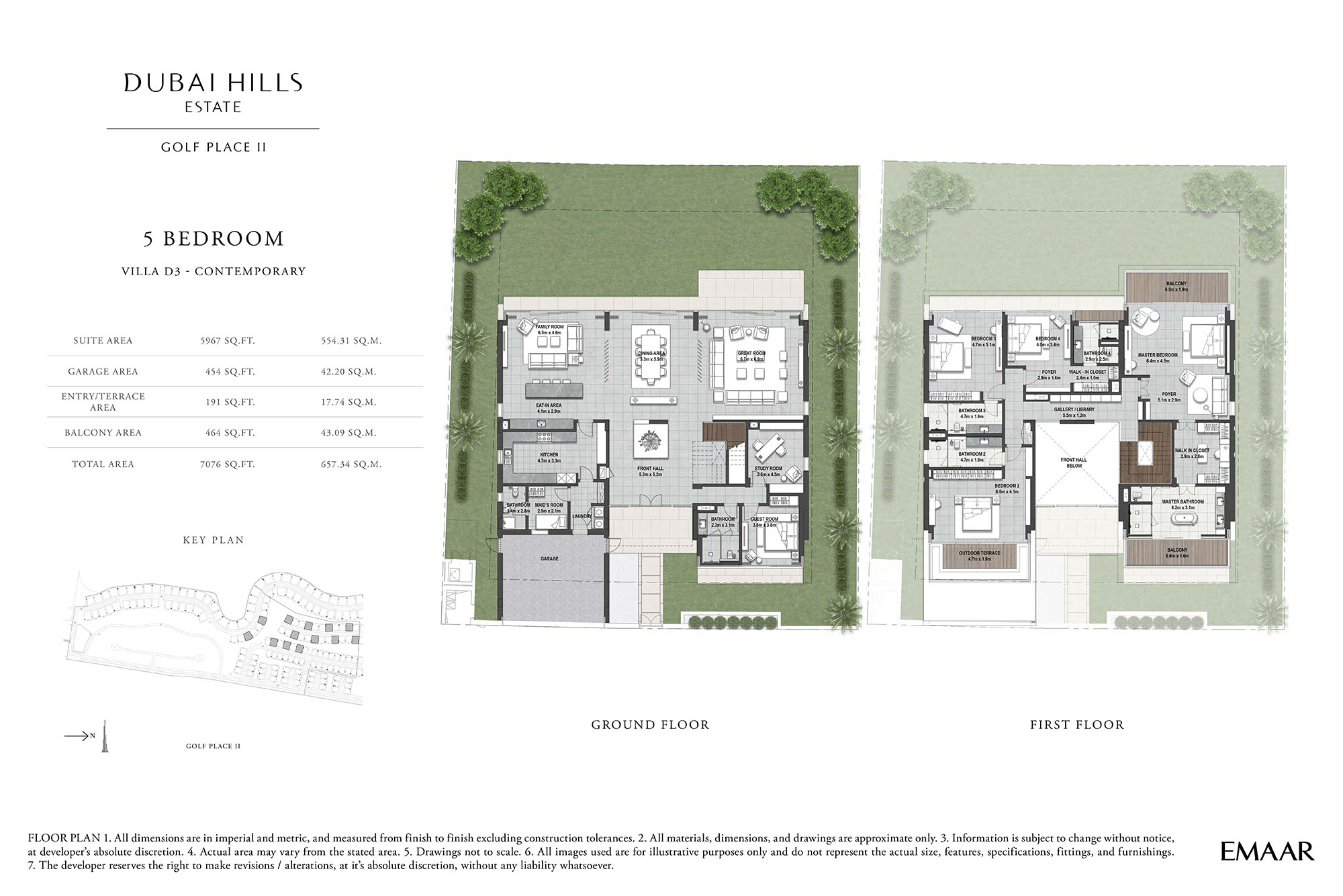 Dubai Hills Estate – Golf Place II – 128 limited edition 4,5 and 6 ...